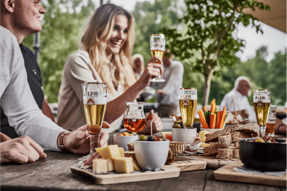Alfa Brouwerijcafé festivalmenu | Alfa Bierfeesten 2025